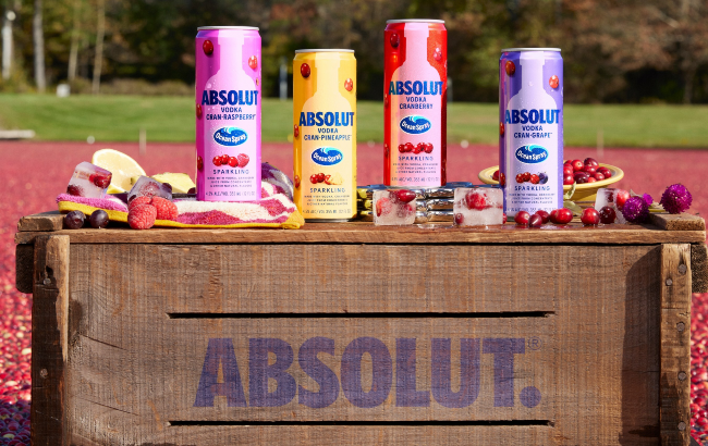 Absolut creates RTD range with Ocean Spray – Wooden Cork
