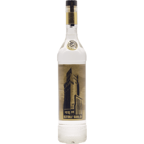 Stoli Gold Vodka – Wooden Cork