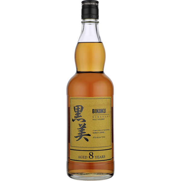 Bikoku Japanese Single Malt 8 Year Old Whiskey – Wooden Cork