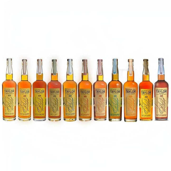 Colonel E.H. Taylor Bourbon | Bottled-in-Bond | Full Lineup – Wooden Cork