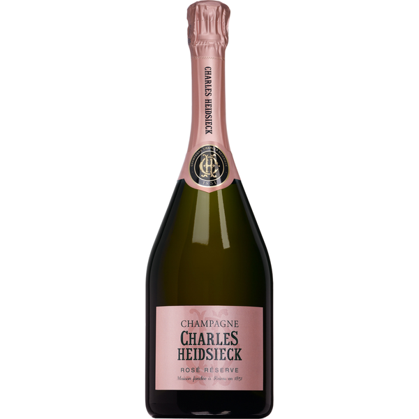 Charles Heidsieck Champagne Brut Rose Reserve Champagne Blend – Wooden Cork