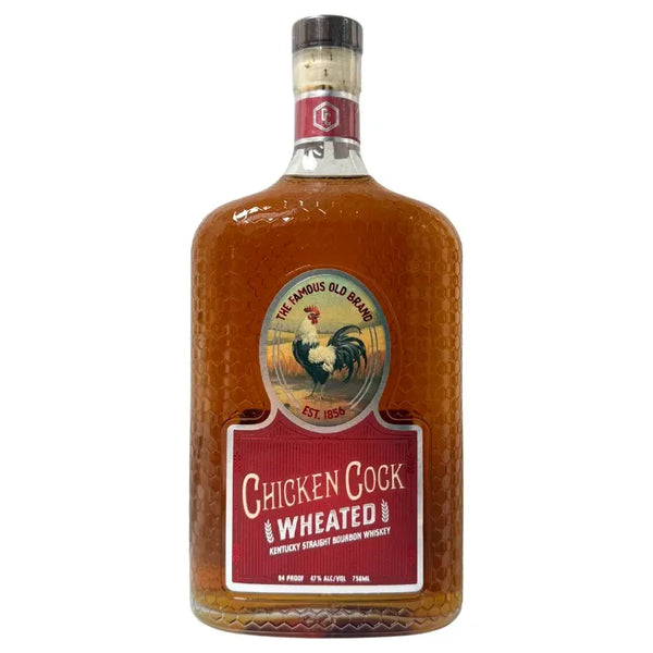 Chicken Cock Wheated Kentucky Straight Bourbon Whiskey 750mL – Wooden Cork