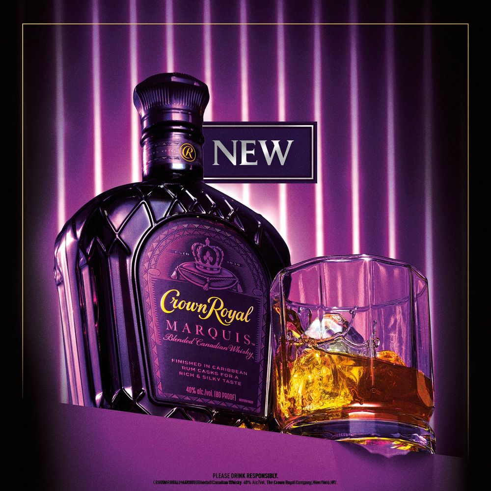 Crown Royal Marquis Canadian Whisky – Wooden Cork