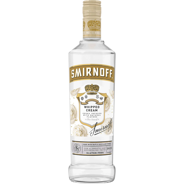 Smirnoff Whipped Cream Flavored Vodka – Wooden Cork