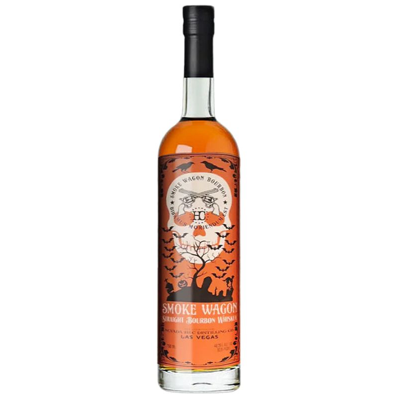 Smoke Wagon Straight Bourbon Whiskey Halloween Glow in the Dark Editio ...