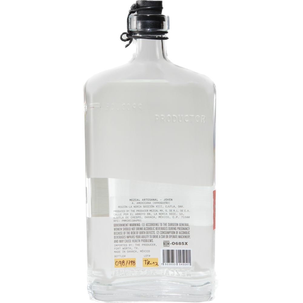 The Producer Mezcal Artesanal Arroqueno – Wooden Cork The Producer Mezcal Artesanal Arroqueno – Wooden Cork