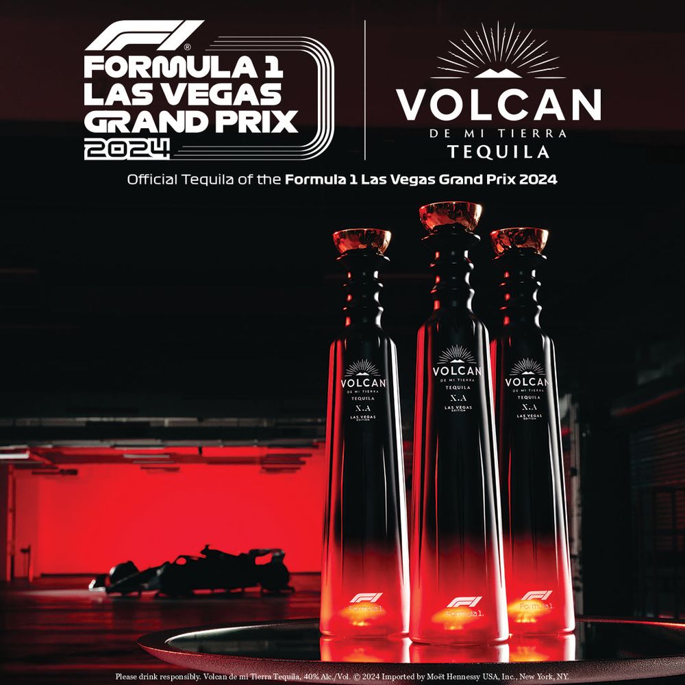 Volcan X.A Las Vegas Grand Prix Limited Edition Tequila – Wooden Cork