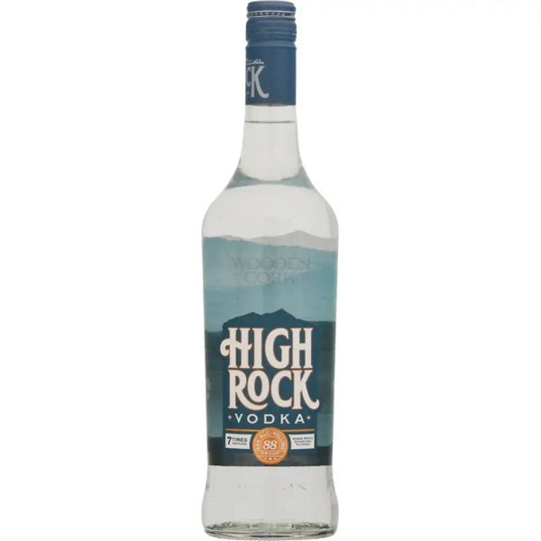 High Rock Vodka Lincoln County Process - Wooden Cork