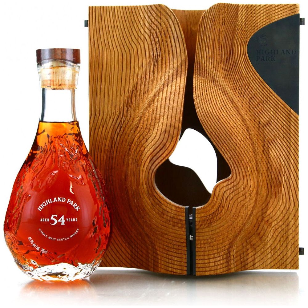 Highland Park 54 Year Old Single Malt Scotch Whisky – Wooden Cork Highland Park 54 Year Old Single Malt Scotch Whisky – Wooden Cork