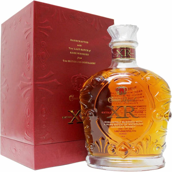 Crown Royal Red Waterloo Edition Extra Rare Whisky – Wooden Cork