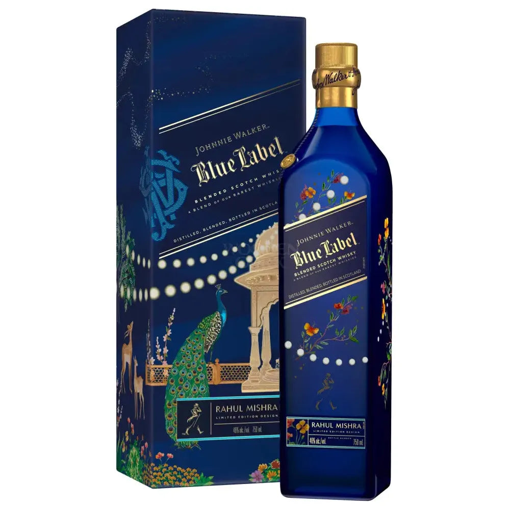 Johnnie Walker Blue Label x Diwali Limited Edition by Rahul Mishra ...