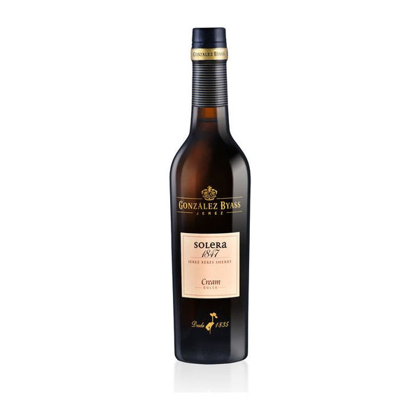 Gonzalez Byass Sherry Solera 1847 Cream 375ML – Wooden Cork