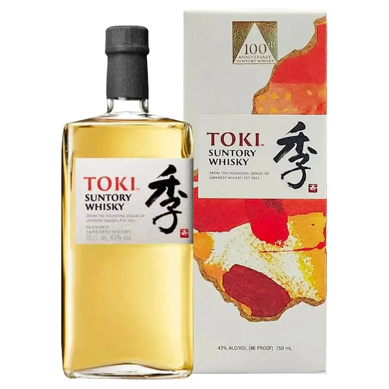 Suntory Toki 100th Anniversary Japanese Whisky 750ml – Wooden Cork
