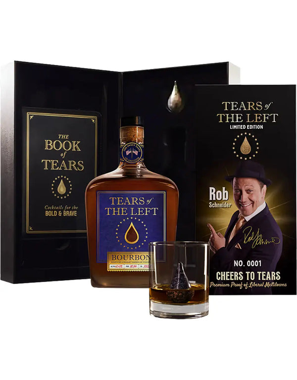 Tears of the Left COMMIE Tear Stone Edition Bourbon Set – Wooden Cork