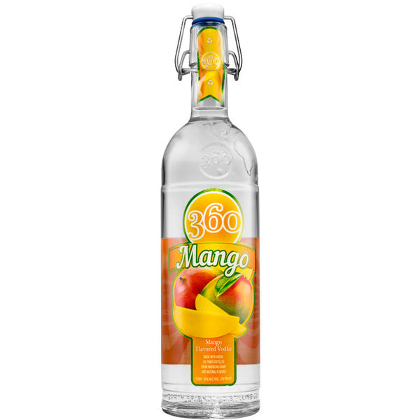 360 Vodka Mango Vodka – Wooden Cork