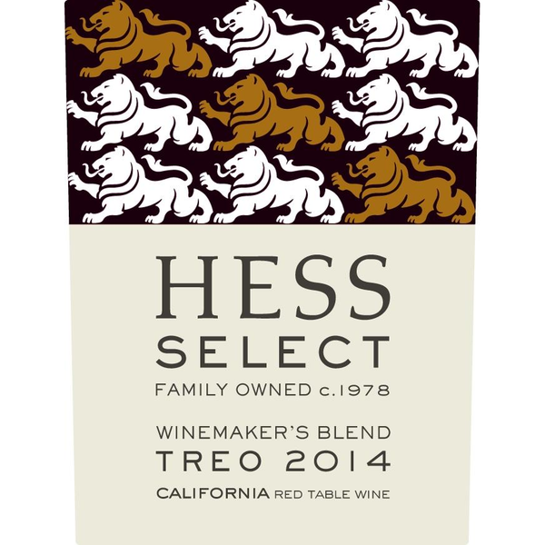 Hess Select California Treo Winemakers Blend Red Blend 750ml – Wooden Cork