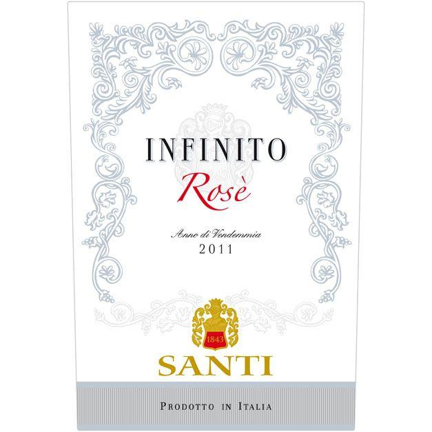 Santi Bardolino Infinito Rose 750ml – Wooden Cork