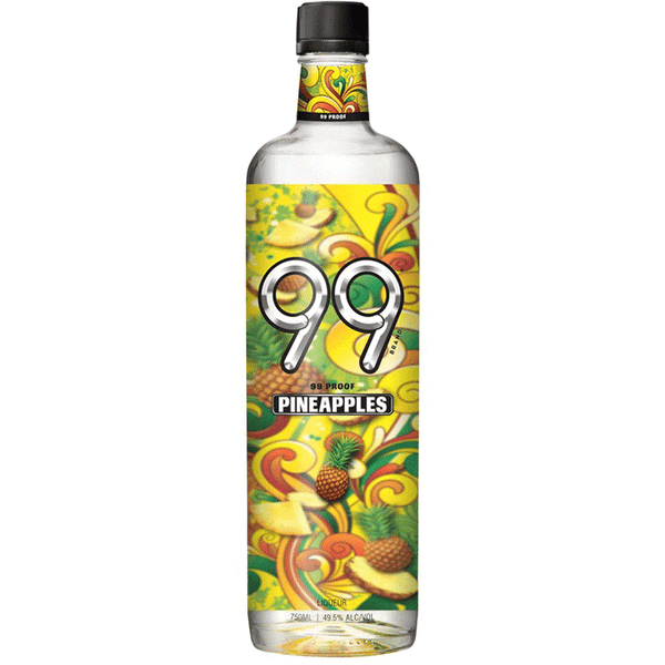 99 Brand Pineapple Schnapps 750ml – Wooden Cork