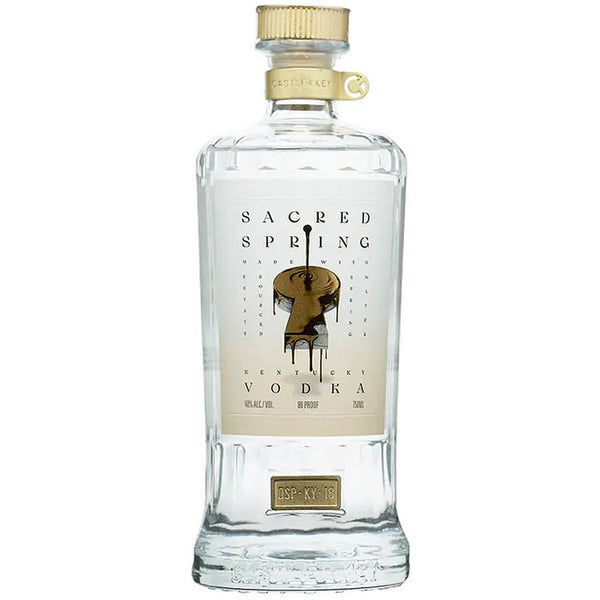 Castle & Key Sacred Spring Vodka 750ML – Wooden Cork