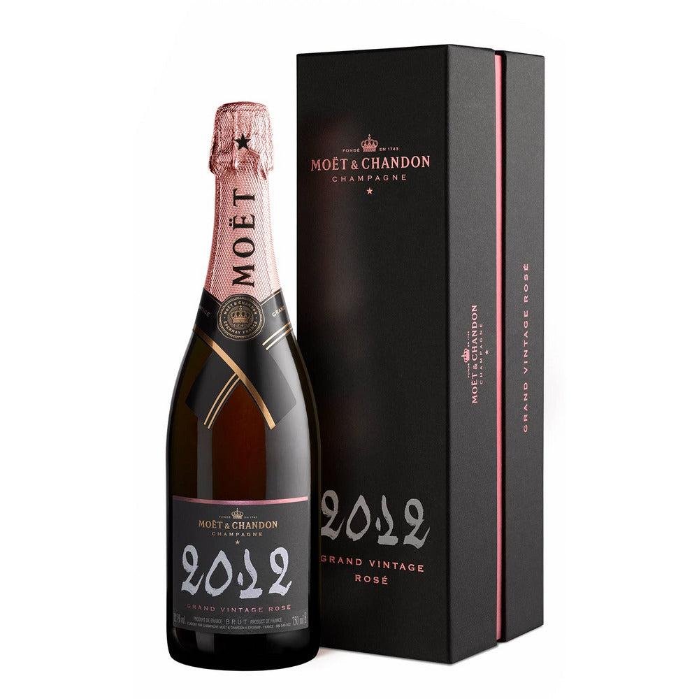 Buy Moët & Chandon Grand Vintage Rosé 2012 | Moet & Chandon - Wooden ...
