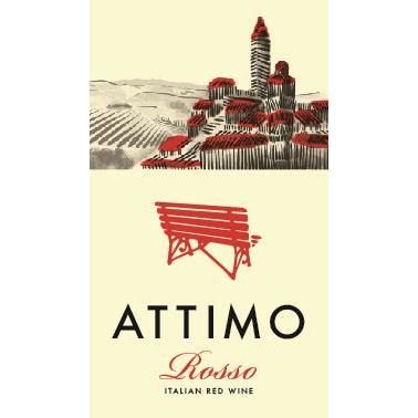 Attimo Rosso Italian Red Wine 750ml – Wooden Cork