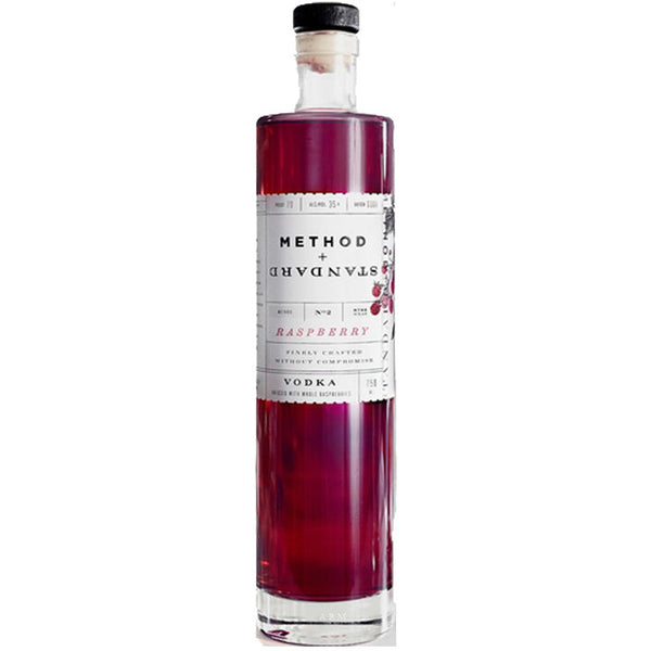 Method + Standard Vodka Raspberry Vodka – Wooden Cork