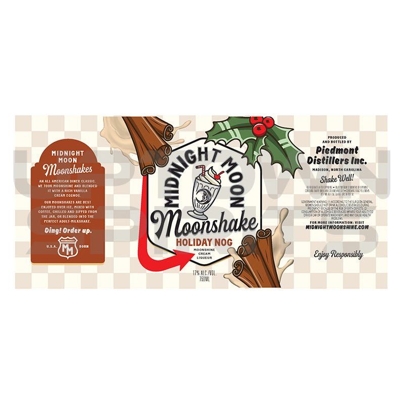 Midnight Moon Holiday Nog Moonshake 750ml – Wooden Cork