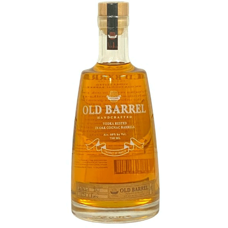 Old Barrel Vodka Cognac Finish – Wooden Cork