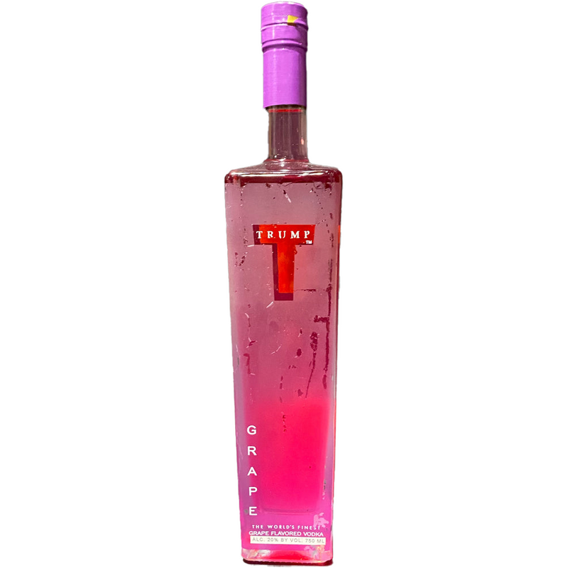Trump Grape Flavored Vodka – Wooden Cork